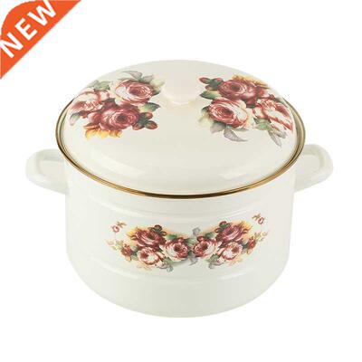 Japanese-Style 30cm11l Thickened Enamel Pan Double-Layer