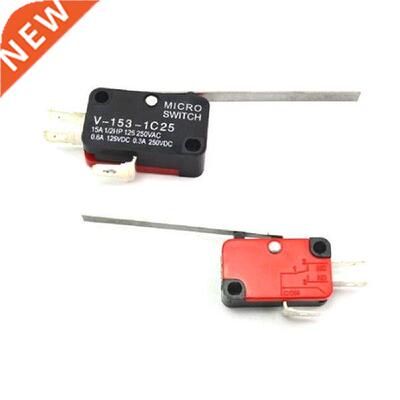 10PCS V-153-1C25 SPDT Limit Switch Long Straight Handle