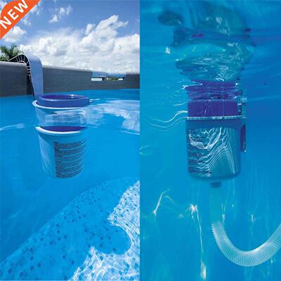 Pool Wall Mounting Surface Skimmer Flotation Cleaner