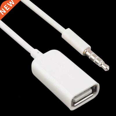 3.5mm Male AUX Audio Plug Jack To USB usb extension cable 2.