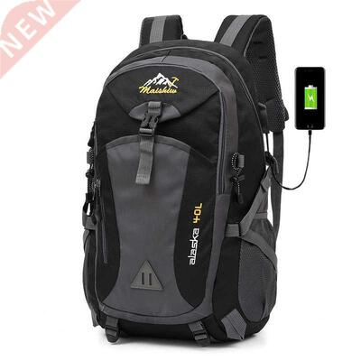 Weysfor 40L Waterproof Men Backpack Travel Pack Sports Bag P