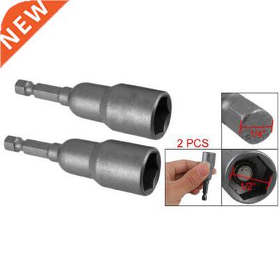 10x 2Pcs 1/4 Shank Tek it 13mm Hex Socket Spanner Nut Driv