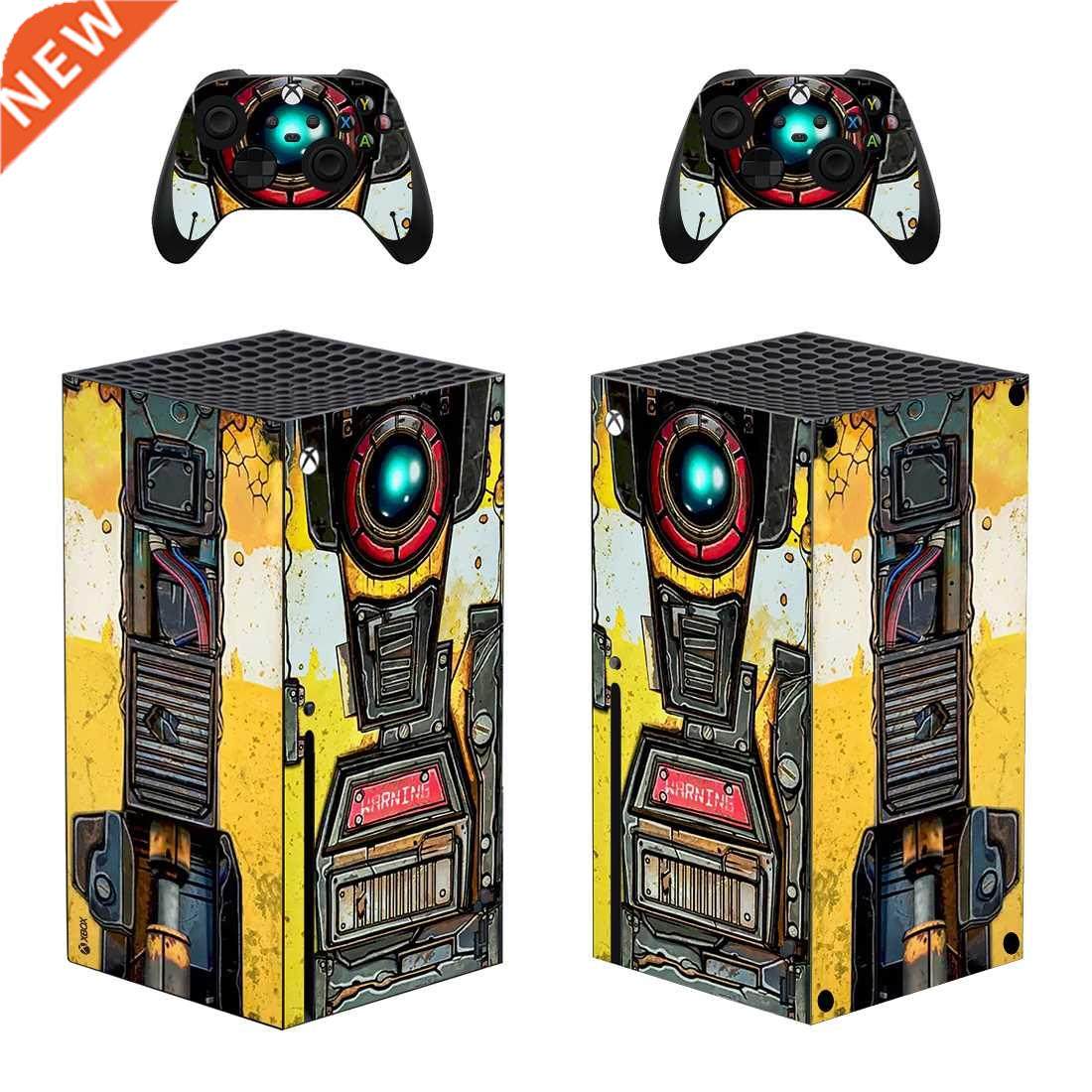 Game Style Xbox Series X Skin Sticker for Console & 2 Co