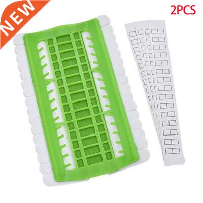 2 Pieces Sewing Tools Crossing Stitch Row Line Tool Set Sewi