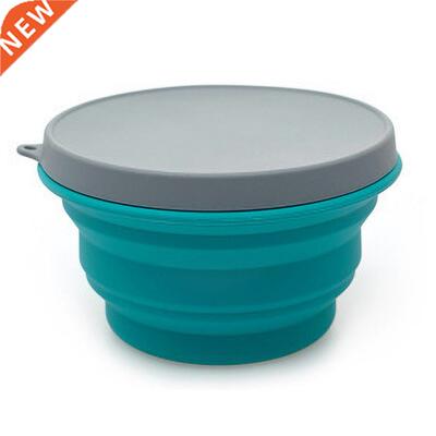 New Food Grade Silicone Collapsible Portable Bowl Travel