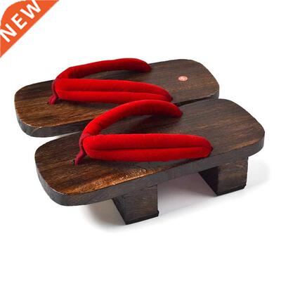 Unisex Woman ownia Wooden Japanese Traditional Geta Clogs Ma