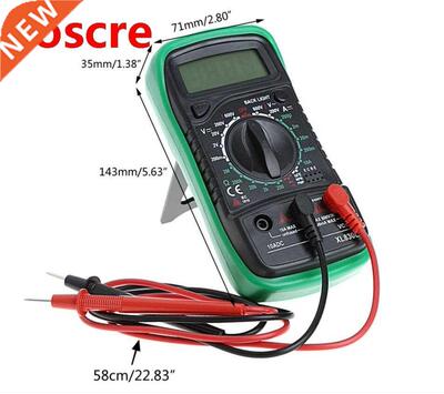 XL80L Handheld Digital Multimeter LCD Backlight Portable AC