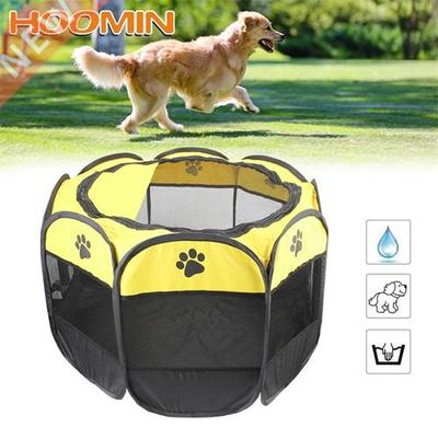 HOOMIN Foldable Outdoor Playpen Folding Kennels Fences