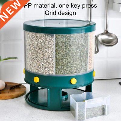 Moisture-proof Rice Bucket Practical Thoughtful Design PP