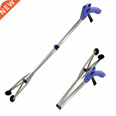 1PC Folding Garbage Picker Alloy Trash Grabber Waste Leaves