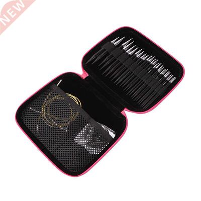 Circular Knitting Needles Set Interchangeable Crochet Hook N