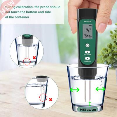 3-In-1 Soil Testing Instrument Digital Soil Tester LED Scree