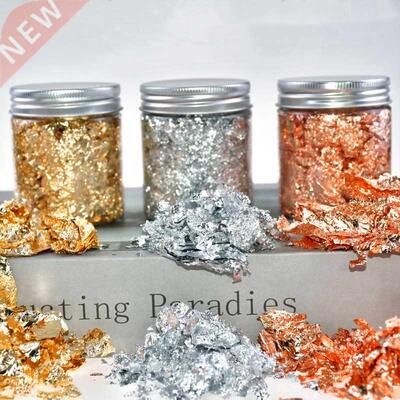 3g Imitation Gold Sliver Copper Foil Sequins Glitters Craft