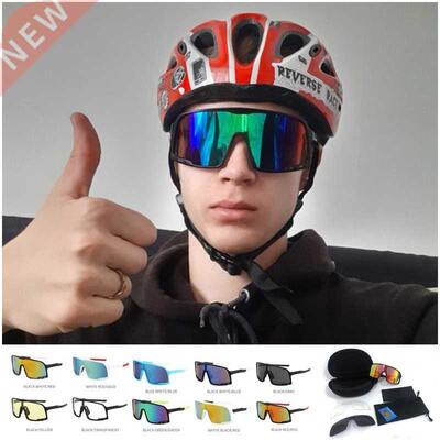 Gafas de sol deportivas para hombre y mujer, lentes de prote
