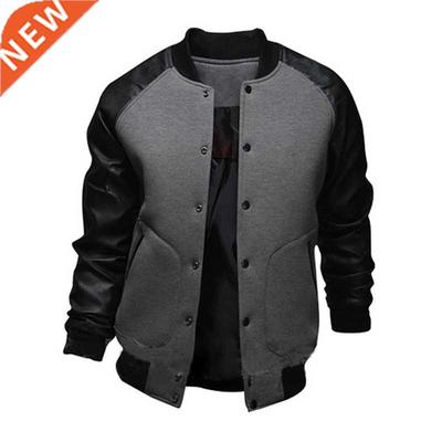 autumn man jacket coat casual hip hop baseball jacket men fa