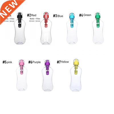 550ML Water Bobble Hydration Filter Bottle Outdoor Portable