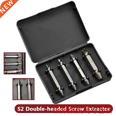 Double Side Drill Out Damaged Screw Extractor Out Remover Ha