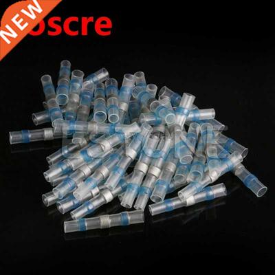 50Pcs 16-14AWG Waterproof Solder Sleeve Heat Shrink Butt Wir