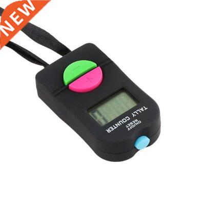 0-9999 Digital Tally Counter LCD Electronic Manual Clicker A