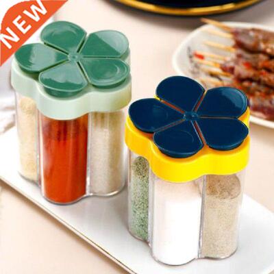 Seasoning Bottle 5 In 1 Spice Jar Sealed Multifunctional