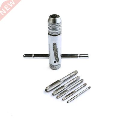 Hand Tap Set 5pcs M3 M4 M5 M6 M8 Screw Thread Plug Tap With