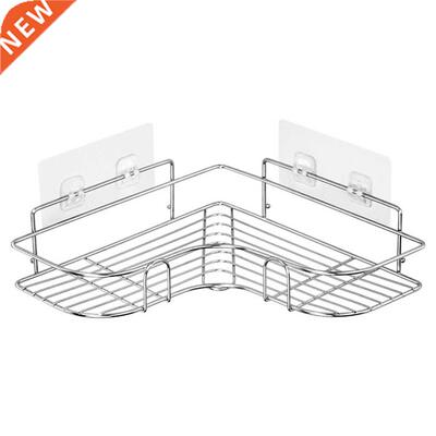 Shower Corner Adhesive Shelf Bathroom Organizer Accessories