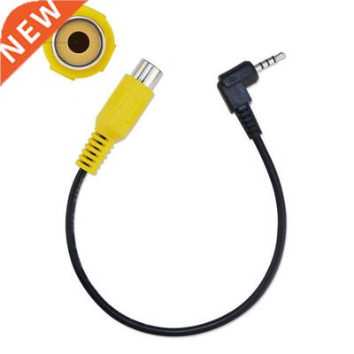 1PC AV In Video Cable Adapter 2.5mm Male AV Jack Male Plug T