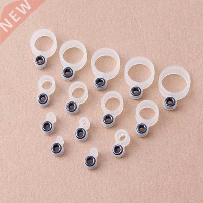 14Pcs Fishing Rod Wire Ring Silicone Fishing Line Guide Ring