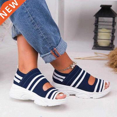 New Women Sandals 2021 High Heels Platform Women Shoes Summe