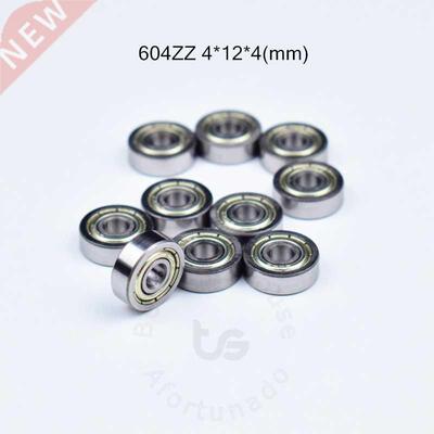 10pcs 604ZZ 4*12*4(mm) free shipping chrome steel Metal Sea