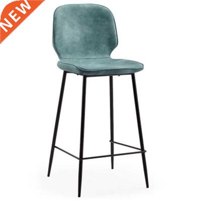 Nordic Br Stool Iron Retro High Chir Modern Minimlist