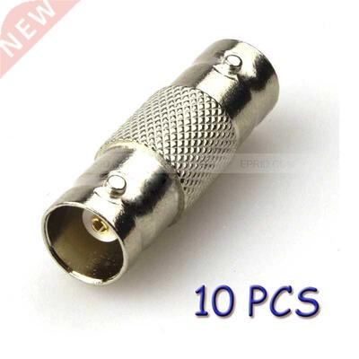 10Pcs BNC Female to Female RG59 Coaxial Cable Coupler Adapte