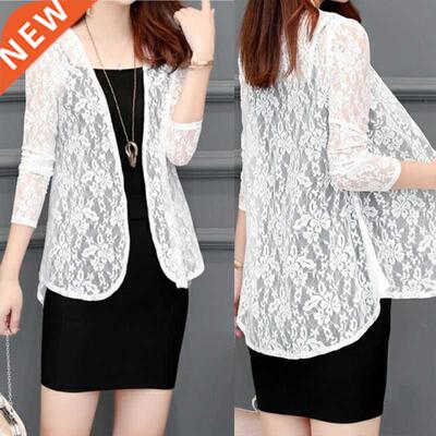 Women Blous Summer Kimono ops Fashion Woman Blouses White La