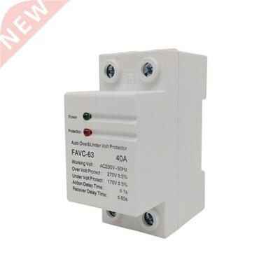 40A 230V Din Rail Automatic Recovery Reconnect Over Voltage