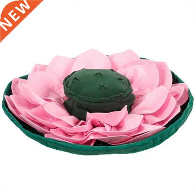 Lotus Shape Pet Dog Snuffle Mat Nose Smell Training Blanket