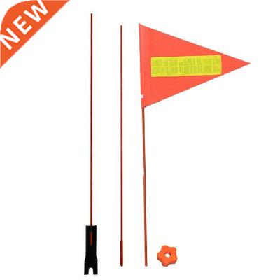 Hot 3 Sections 1.8m ?Bike Safety Flag Cycling Safety