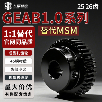 直齿轮GEAB1.0-25-10-B-56810
