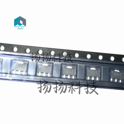 原装正品 ZXTP2012ZTA 三极管 PNP 丝印951 贴片 SOT-89