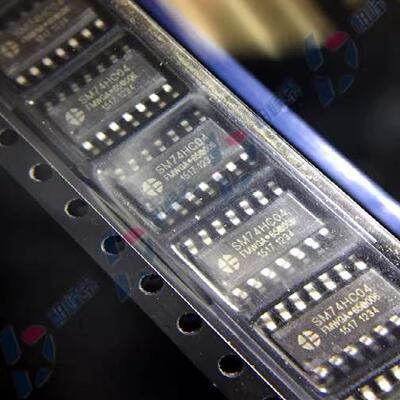 SM74HC04D SOP-14 LED显示器常用逻辑 SM明微正品 可直拍
