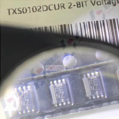 全新原装 TXS0102DCUR TXS0102DCU 丝印：FENZ  VSSOP8 可直拍