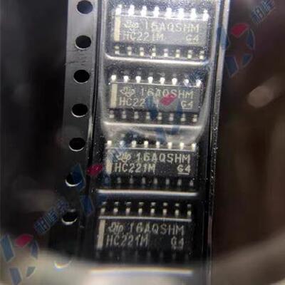 CD74HC221M96 丝印：HC221M 小体贴片SOIC-16 原装可直拍