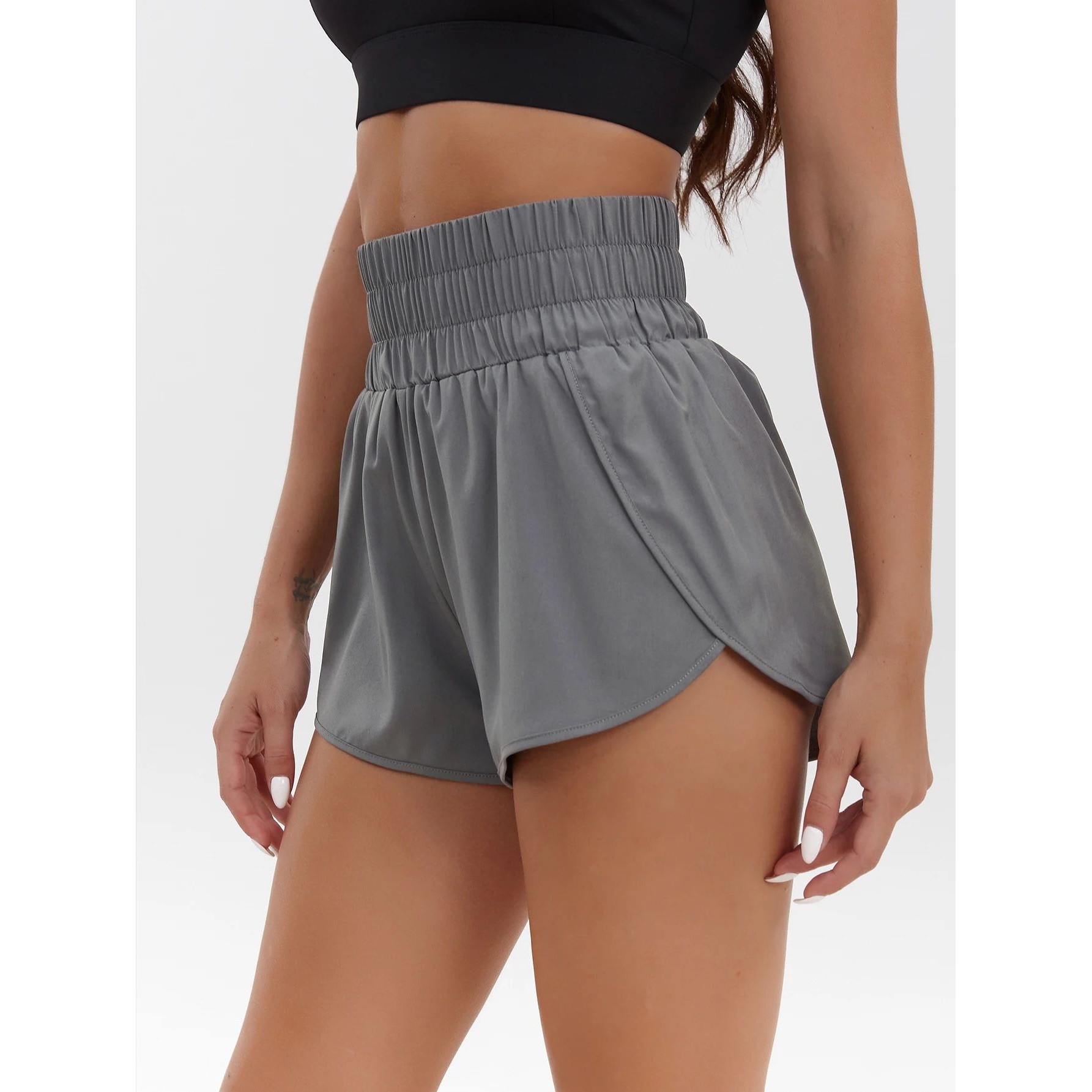 女休闲运动跑步健身短裤 Women Casual Sport Running Gym Shorts