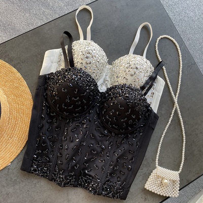 遮肚子显瘦束腰吊带背心