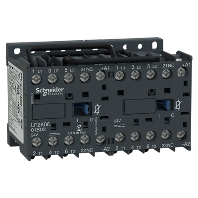LP2K0601BD3 可逆接触器 3P 24V DC 工业控制器件议价维修