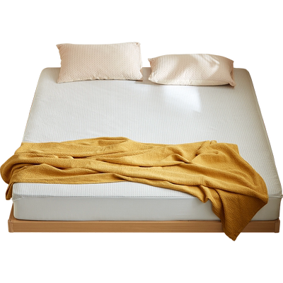 林氏家居简约无床头悬浮双人床