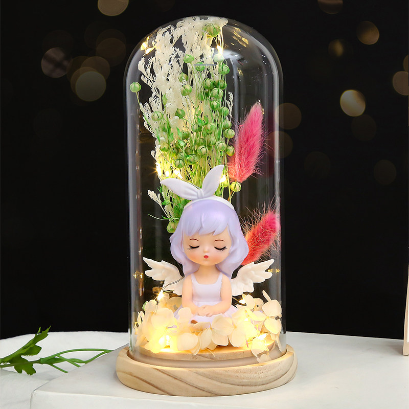 生日礼物女生朋友实用高级感520情人节母亲节送妈妈玫瑰永生花束
