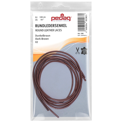 德国pedag牛皮真皮鞋带