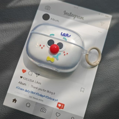 小丑表情适用vivotws4保护套iqootws2蓝牙耳机套tws3i卡通tw1i防摔tws1e可爱tws3e软twsair2防丢tws3pro