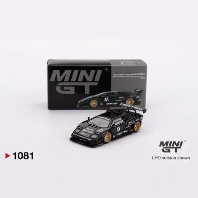 MINIGT1081康塔什LBWK黑64合金车