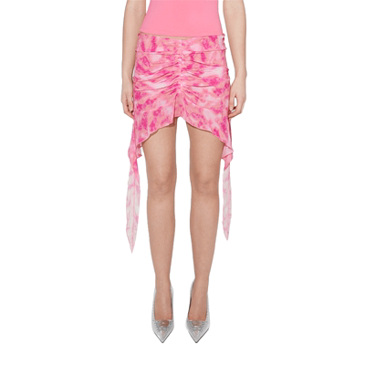 MISBHVRECYCLED CAMO VISCOSE 半裙